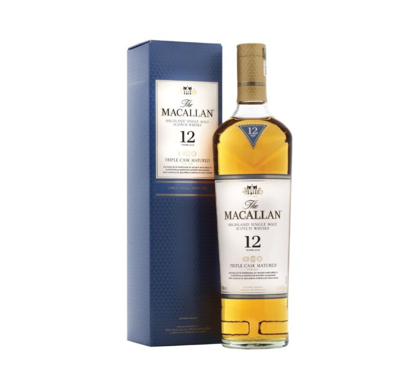 MACALLAN 12 ans 40% Triple Cask Single Malt WHISKY (ÉCOSSE / Highland ...
